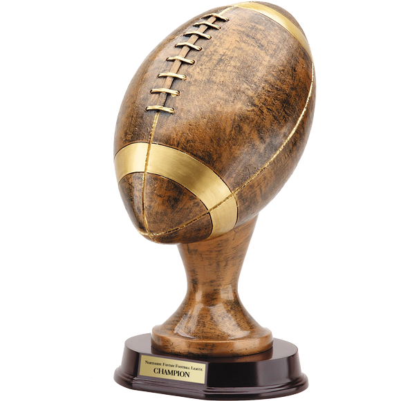 Champion Football Trophy | Bronze Football Statue | Paradise Awards