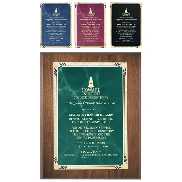 Solid Walnut Beveled Wood Plaque | Engraved Wood Plaque Trophy ...