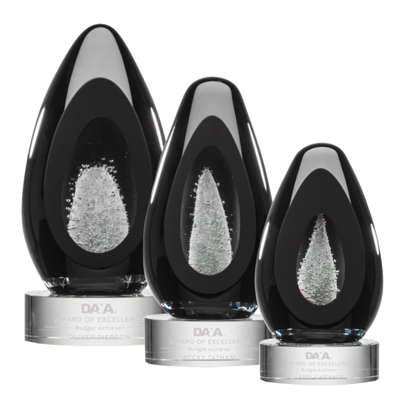 Panache Artglass Award | Personalized Artglass Trophy | Paradise Awards
