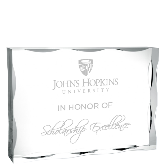 Ice Block Acrylic Award | Engraved Rectangle Acrylic Trophy | Paradise ...