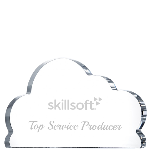 Fluffy Cloud Acrylic Award | Engraved Cloud Acrylic Trophy | Paradise ...