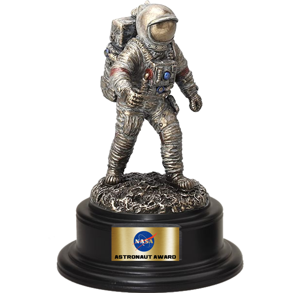 Bronze Astronaut Award | Personalized Astronaut Moon Landing Statue ...