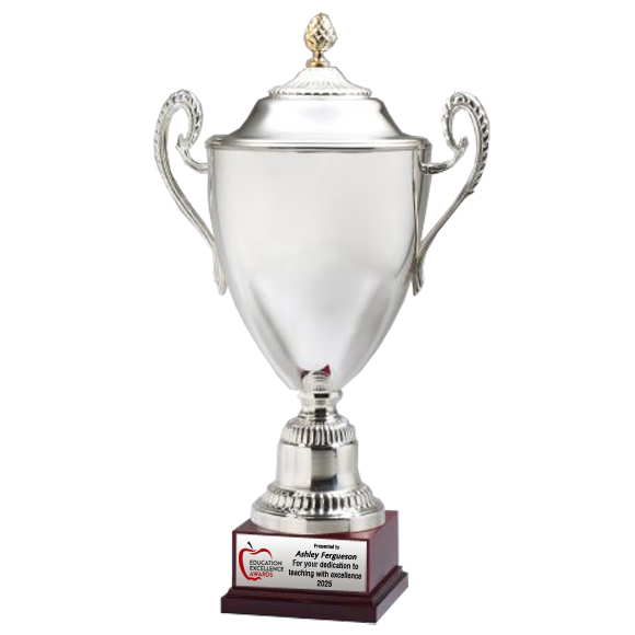 Italian Naples Silver Trophy Cup | Silver Handle Trophy Cup | Paradise ...