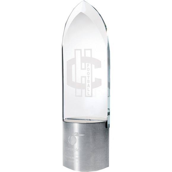 Dignity Pinnacle Glass Award|Engraved Glass Award|Paradise Awards