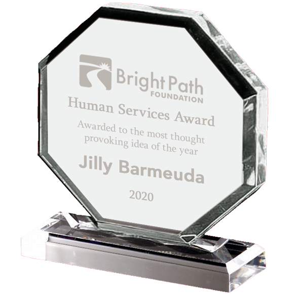 Octagon Shape Acrylic Award | Personalized Acrylic Awards | Paradise Awards