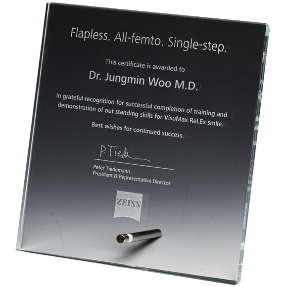 Square Glass Plaque Award | Etched Crystal Square Trophy | Paradise Awards