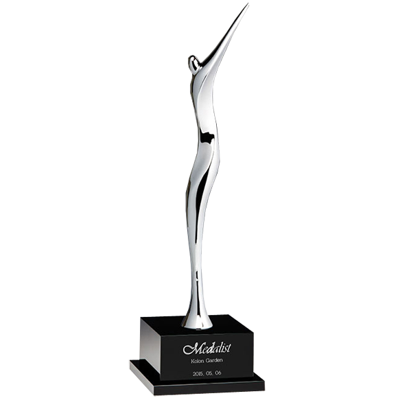 Outstanding Achievement Victory Award | Etched Metal Victory Trophy ...