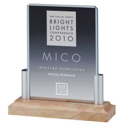 Pine Tower Glass Award | Etched Glass Rectangle Statue | Paradise Awards