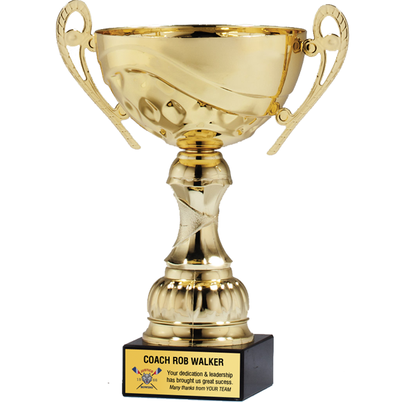 Golden Sun Trophy Cup | Golden Trophy Cup Statue | Paradise Awards