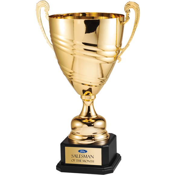 Golden Angel Trophy Cup | Golden Trophy Cup Statue | Paradise Awards