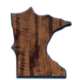 Minnesota State Wood Plaque | Laser Engraved United States Plaques ...