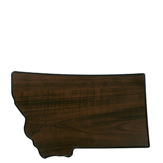 Montana State Wood Plaque | Laser Engraved United States Plaques ...