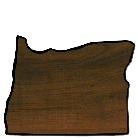Oregon State Wood Plaque | Laser Engraved United States Plaques ...