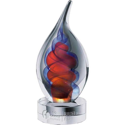 Trinity Flame Artglass Award | Trinity Flame Artglass Award ...