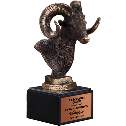 Ram Head Trophy | Bronze Ram Award Statue | Paradise Awards