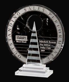 Crystal Recognition Awards | Corporate Service Trophies | Glass Awards